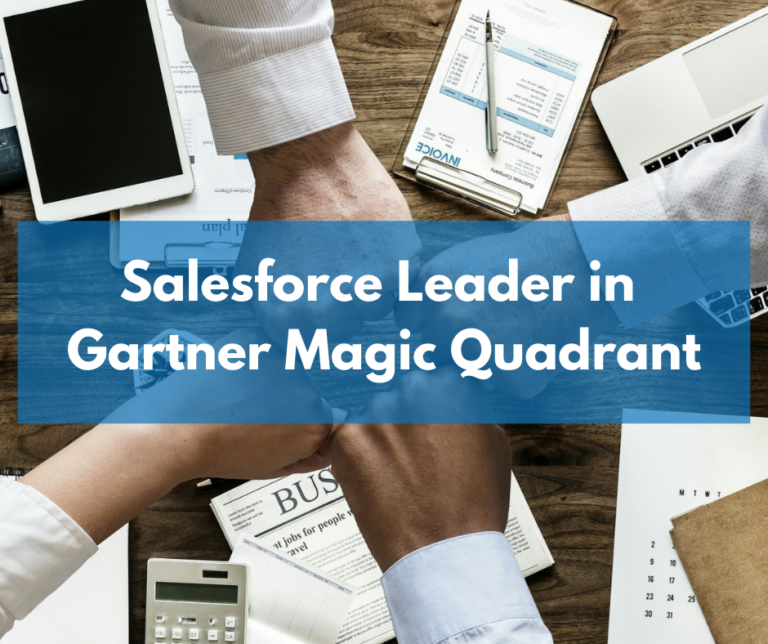 Salesforce: Leaders of Gartner Magic Quadrant | Coacto Consulting